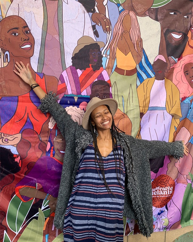 Color and Chill - Illustrated Melanin